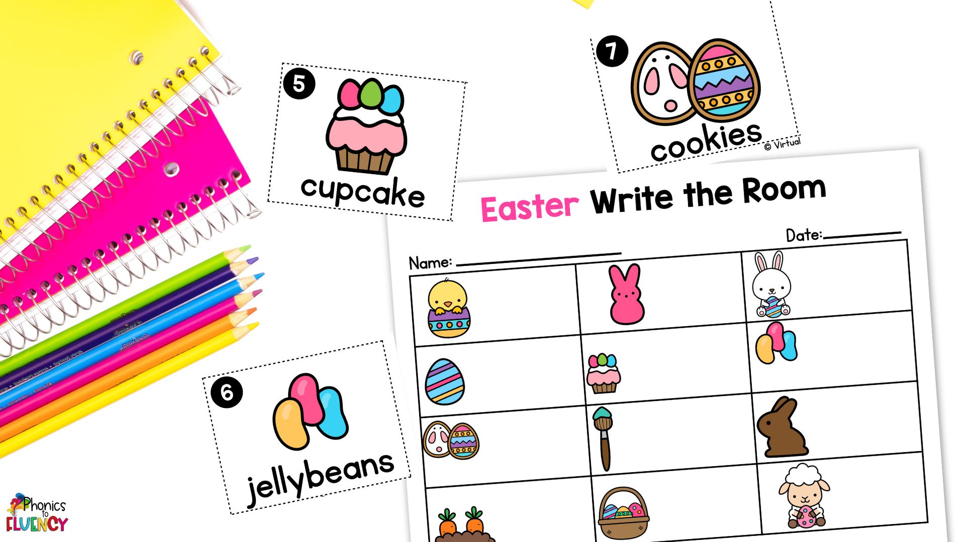 Why You Need Write the Room Activities in Your Classroom - Phonics to ...