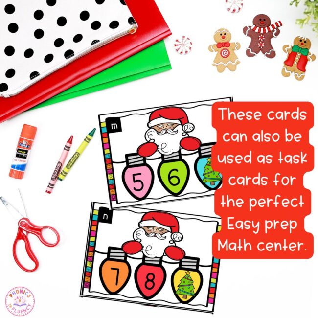 Missing Numbers 1-20 - Missing Numbers - Order Numbers - Christmas Math ...