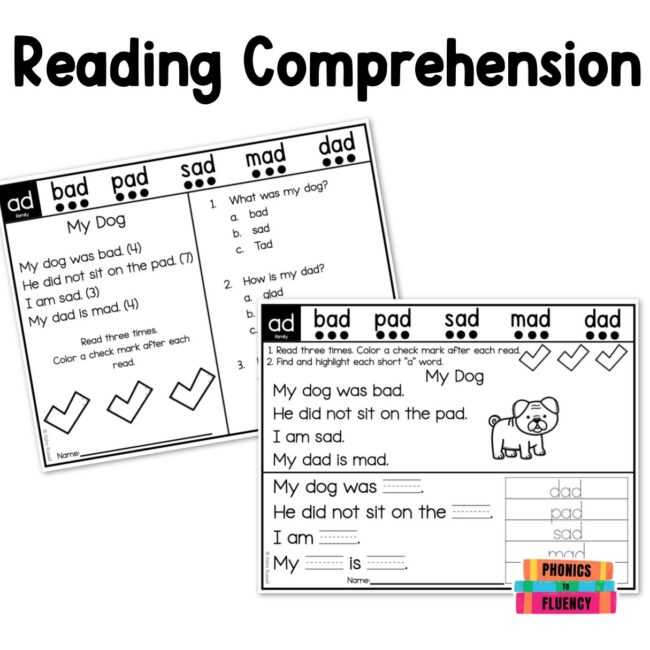CVC Decodables Games Kindergarten CVC Decodable Books Reading ...