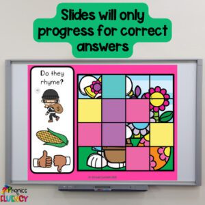 Easter Literacy Centers - Rhyming Activities - Google Slides™ - Phonics ...