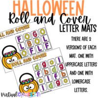 Letter Identification Centers - Letter Recognition - Halloween ...