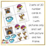 Winter Count the Room Winter Math Winter Activities - Phonics to Fluency