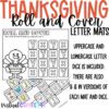 Letter Recognition Games | Identifying Letters | Thanksgiving - Phonics ...