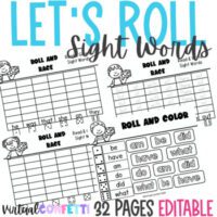 Editable Sight Word Games - Editable Sight Word Worksheets - Phonics to ...