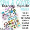 Spin and Cover Beginning Digraphs Winter Activities Winter Literacy ...