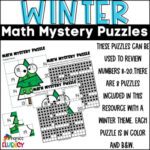 Teen Number Games - Back From Winter Break Math - Winter Math ...