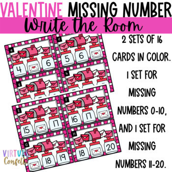 Fill in the Missing Number 1-20 Fill in the Missing Number Write the ...