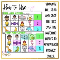 Phonics Games for Google Slides™ Kindergarten - Phonics to Fluency