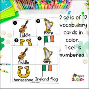 St. Patricks Day Write the Room Kindergarten Vocabulary - Phonics to ...