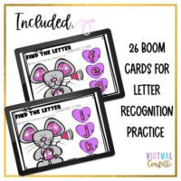 Letter Recognition Assessment Identifying Letters Valentines Day ...
