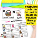 Easter Write the Room Kindergarten - Phonics to Fluency