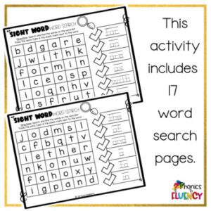 Fry Sight Word Worksheets - Fry Sight Words Activities - Sight Word ...