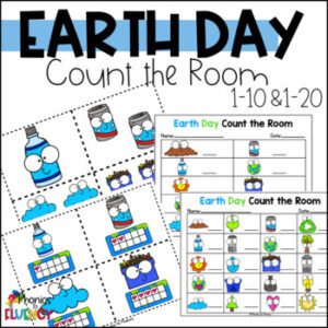 Earth Day Math Activity Counting to 10 Counting to 20 Count the Room ...