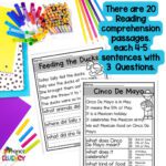 Kindergarten Reading Comprehension Passages and Questions - Spring ...