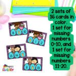 Easter Math Centers - Missing Numbers to 20 - Write the Room - Phonics ...