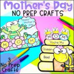 Mothers Day Crafts No Prep Kindergarten - Phonics to Fluency