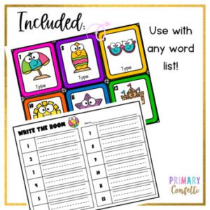 Editable Sight Word Games Summer Templates - Phonics to Fluency