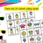 Summer Bingo Cards - End of the Year Bingo - Phonics to Fluency