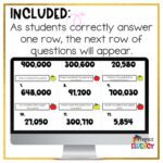 Place Value - Word Form - Google Sheets™ - Solve a Mystery Game ...