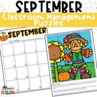 Whole Class Behavior Management - Individual Behavior Chart - September ...