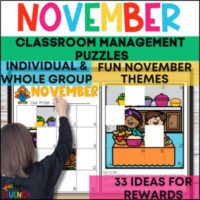 Classroom Behavior Management System - November Classroom Management ...