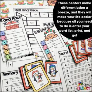 Editable Sight Word Games - December Word Work - Christmas Activities ...