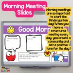 Kindergarten Morning Meeting Slides - Digital Calendar Morning Meeting ...