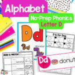 Letter of the Week - Alphabet Review Worksheets - Letter D - Phonics to ...