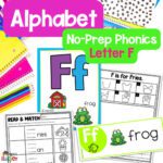 Letter of the Week - Alphabet Review Worksheets - Letter F - Phonics to ...