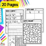 Letter of the Week - Alphabet Review Worksheets - Letter L - Phonics to ...