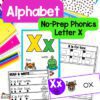 Letter of the Week - Alphabet Review Worksheets - Letter X - Phonics to ...