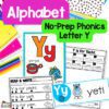 Letter of the Week - Alphabet Review Worksheets - Letter Y - Phonics to ...