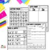 Letter of the Week - Alphabet Review Worksheets - Letter Z - Phonics to ...