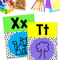 Alphabet Posters Bright - Bright Classroom Decor - Phonics to Fluency