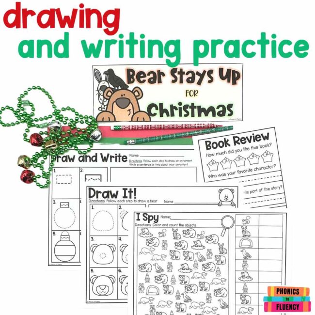 Best Christmas Read Alouds for Kindergarten - Bear Stays Up for ...