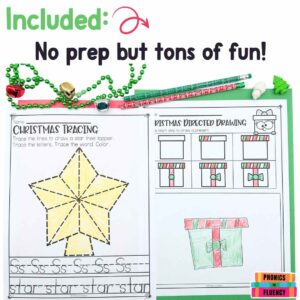 #1 Christmas Fun Packet Kindergarten Printable Christmas Early ...