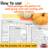 Kindergarten Reading Comprehension Thanksgiving - Kindergarten Reading ...
